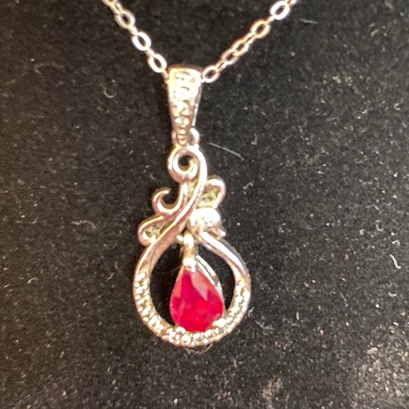 Burmese | Jewelry | Beautiful Genuine Burmese Ruby Pendant | Poshmark